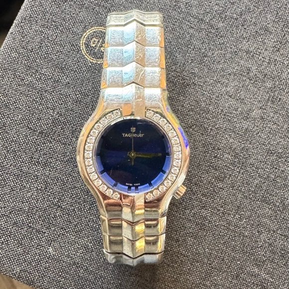 Tag Heuer | Accessories | Womens Watch Tag Heuer Blue Sapphire Face ...
